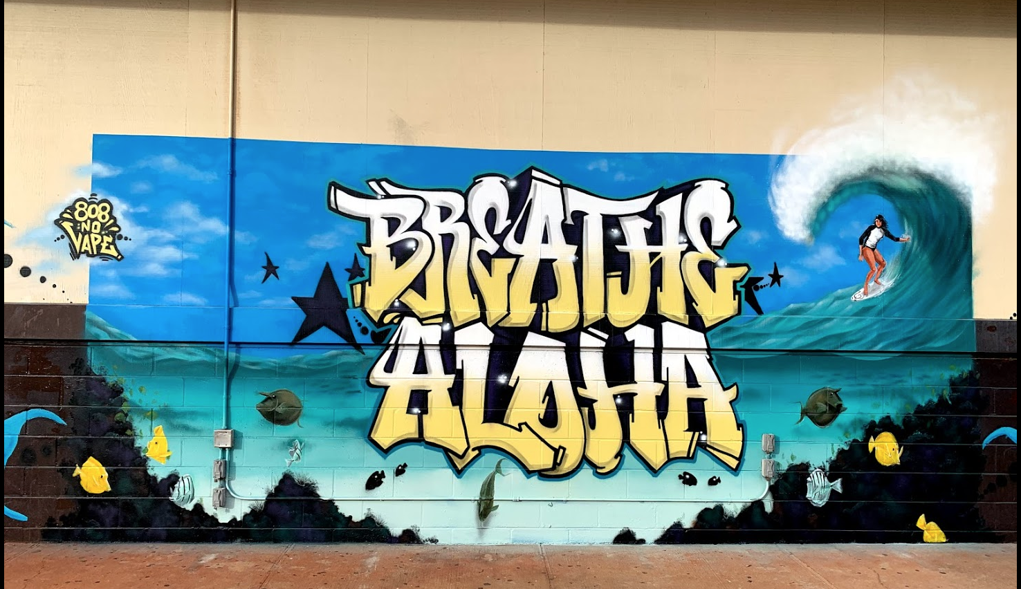Breath Aloha Mural Tour (BAMT) Fall 2019 - Keep It Flowing