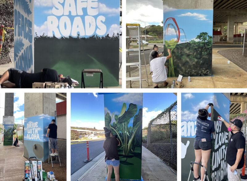 Traffic Safety and Wellness Mural – Keep It Flowing